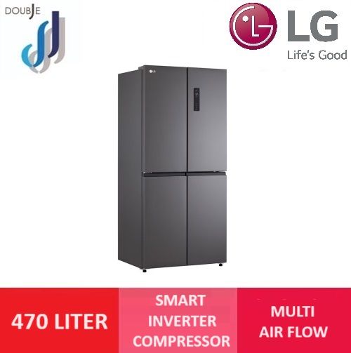 LG 470L Smart Inverter Multi Door Refrigerator GC-B47FFQAB | Lazada