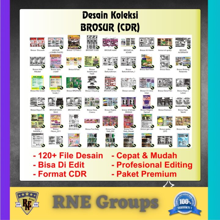 120+ KOLEKSI DESAIN BROSUR FORMAT CDR KOLEKSI TEMPLATE DESIGN GRAFIS ...