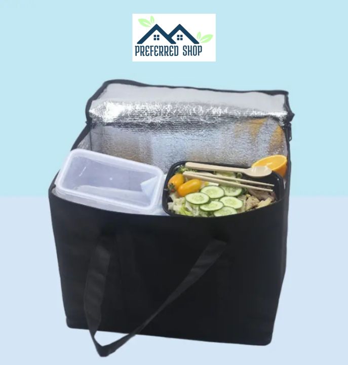 Preferred Shop Delivery Bag Thermal Food Catering Grocery Food Bag ...