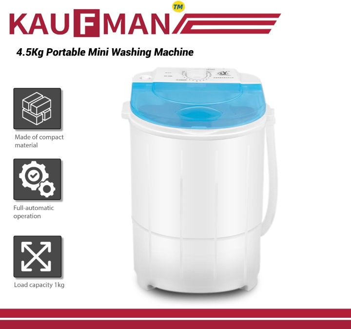 Semi-Automatic Portable Mini Dehydration Washing Machine Single Barrel ...
