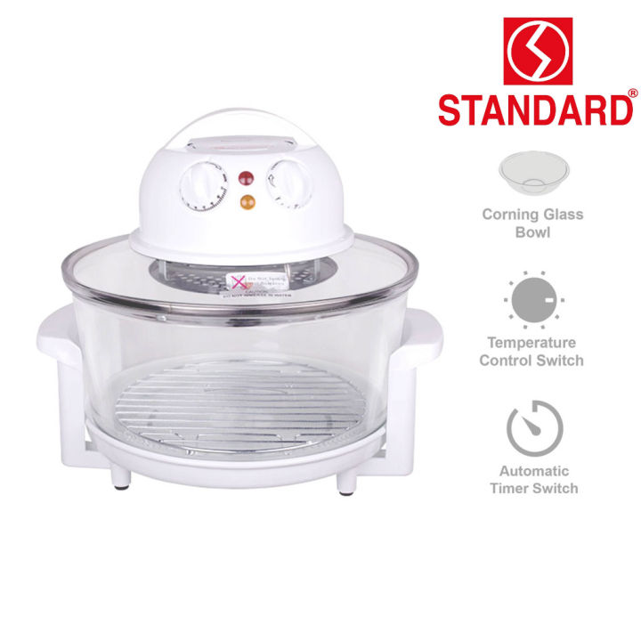 Standard Turbo Broiler 12 Liters 1200 Watts -Even Cooking with ...