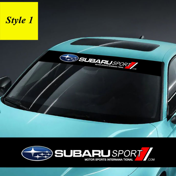 Car windshield sticker suitable for Subaru WRX BRZ DRL XV STI Impreza ...