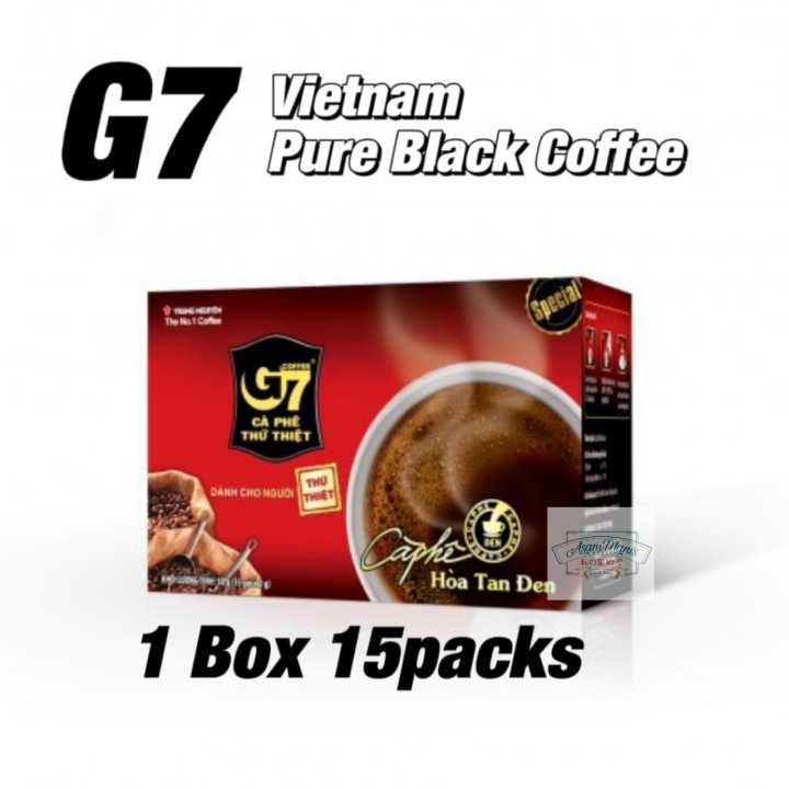 G7 Vietnam Black Coffee Premium Halal 越南黑咖啡 | Lazada