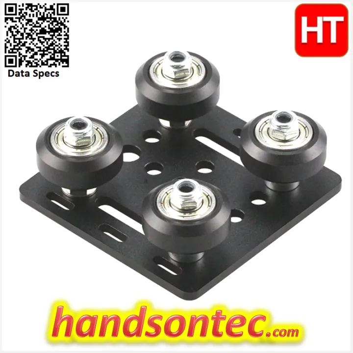 V-Slot Gantry Plate with Wheel for 2020 V Slot Linear Profile | Lazada