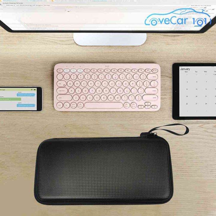 for Logitech K380/Apple Magic Keyboard 1 2 Travel Bag Stylish Portable ...