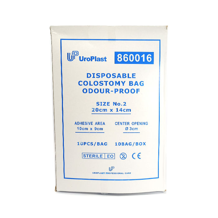 Uroplast Disposable Colostomy Bag No 2 / No 3 x 10x10's | Lazada
