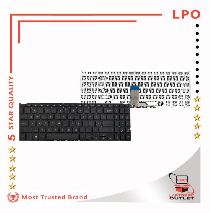 LPO Laptop Keyboard X512 Compatible with Asus VivoBook 15 X509FA X509FB ...