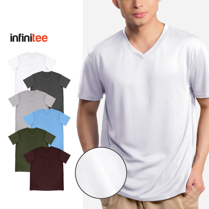 Infinitee Dri Fit Drifit V Neck T Shirt For Men Women quick dry ...