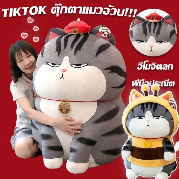 【COCO MALL】COD ตุ๊กตาน่ารัก TikTok ตุ๊กตาแมว My Emperor ตุ๊กตาของเล่นสําหรับเด็ก 30/40/55 CM ...