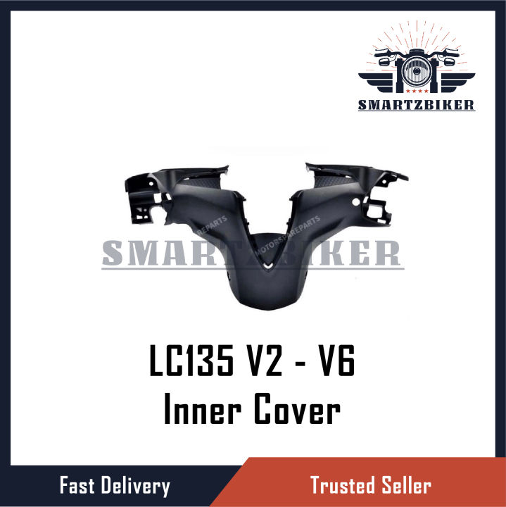 LC135 V2-V7 HANDLE COVER INNER METER TOP COVER INNER ORIGINAL 100% HLY FOR YAMAHA LC135 V2 V3 V4 ...