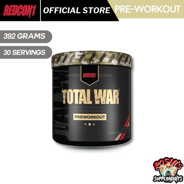 REDCON1 TOTAL WAR - PRE WORKOUT POWDER (30 SERVINGS) | Lazada PH