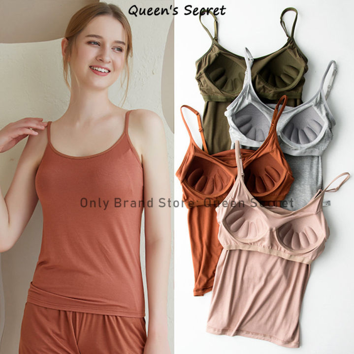 Japan Bra-Top With Chest Pad Camisole,Summer Lightweight Sling Vest ...