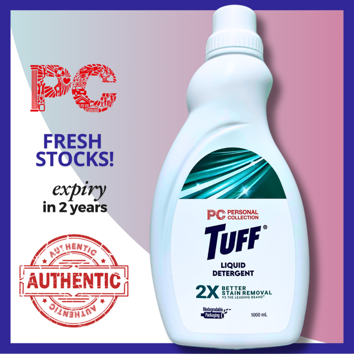Tuff Liquid Detergent 1000ml by PC Personal Collection | Lazada PH
