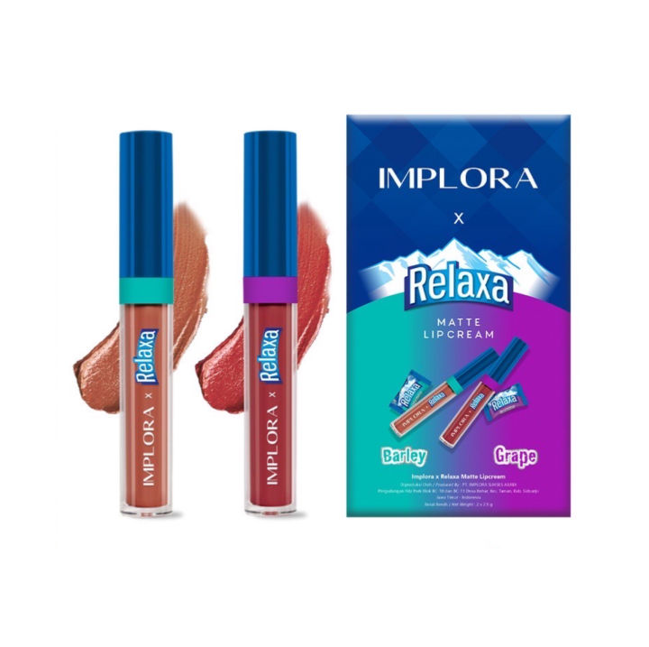 Implora X Relaxa Grape & Barley | Lazada Indonesia