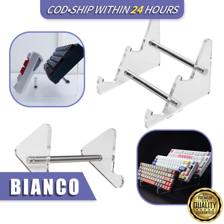 Computer Keyboard Stand 1/2/3-Tier Acrylic Mechanical Keyboard Storage ...