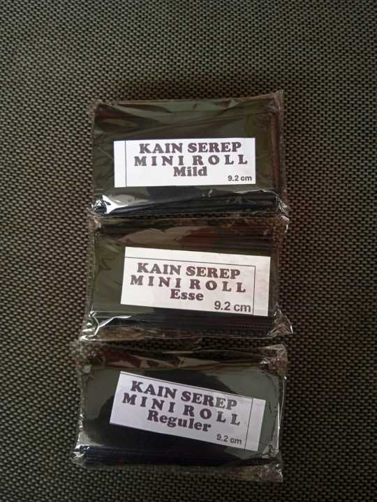 kain serep alat lintingan mini roll berbagai ukuran kain serep lining ...