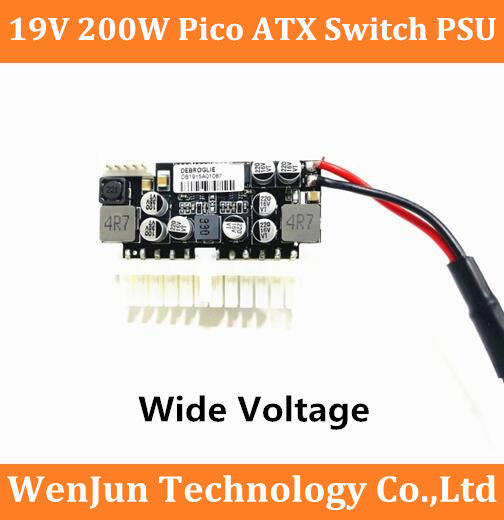 Dc Atx Peak Psu 19v 200w Pico Atx Switch Mining Psu 24pin Mini Itx Dc ...