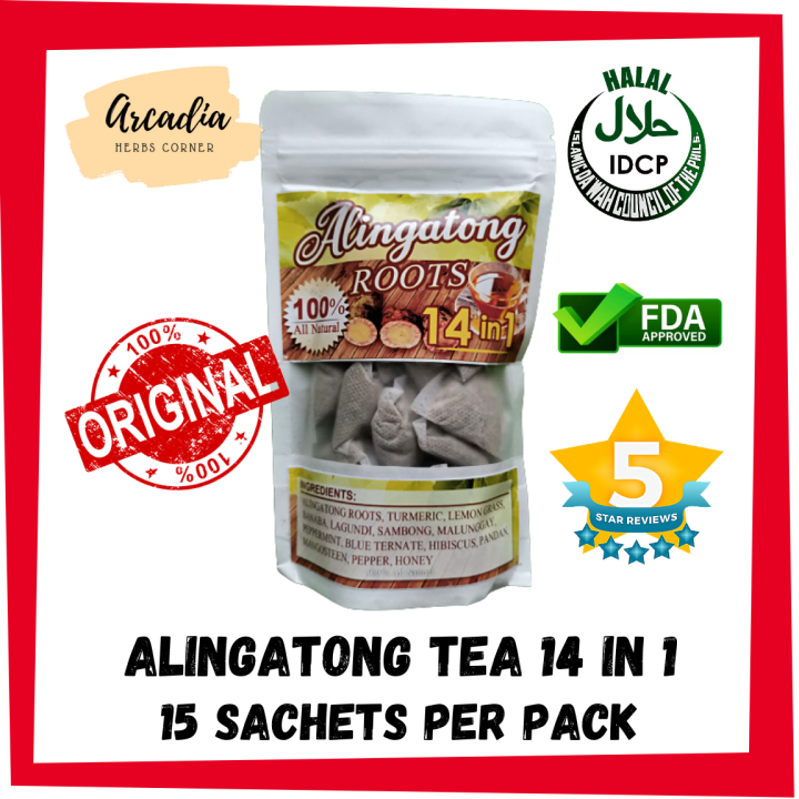 Alingatong Root Tea 14 In 1 15 Sachets Per Pack | Lazada PH