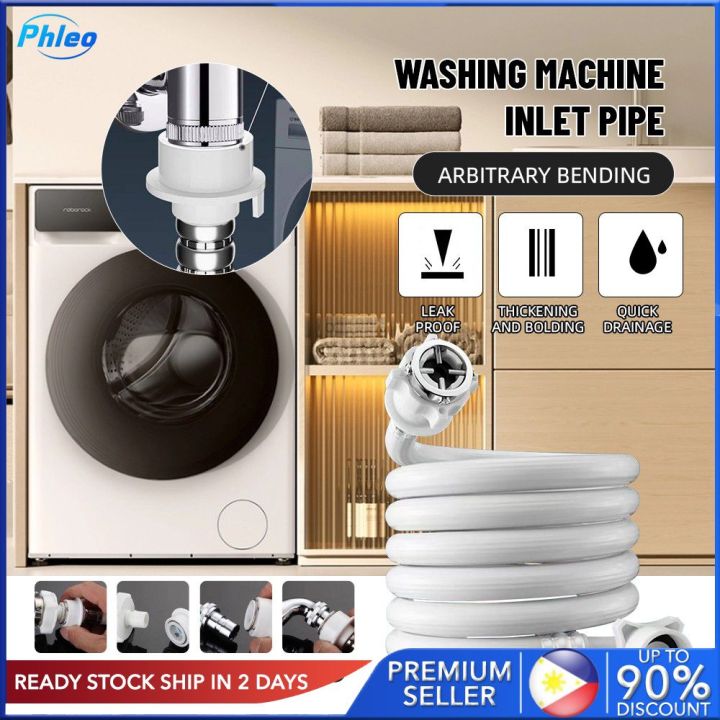 Water Inlet Pipe Universal Extension Tube Automatic Washing Machine ...