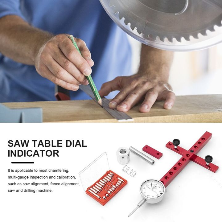 Table Saw Dial Indicator Saw Machine Alignment and Calibration Kit ...
