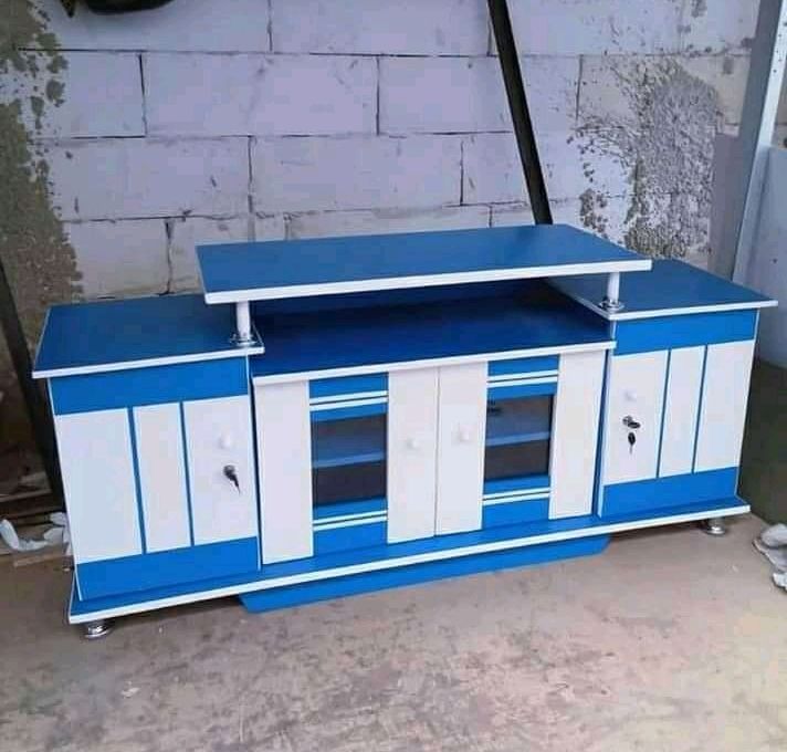 Bupet tv minimalis ruang tamu lemari tv kayu lemari tv kayu modern ...