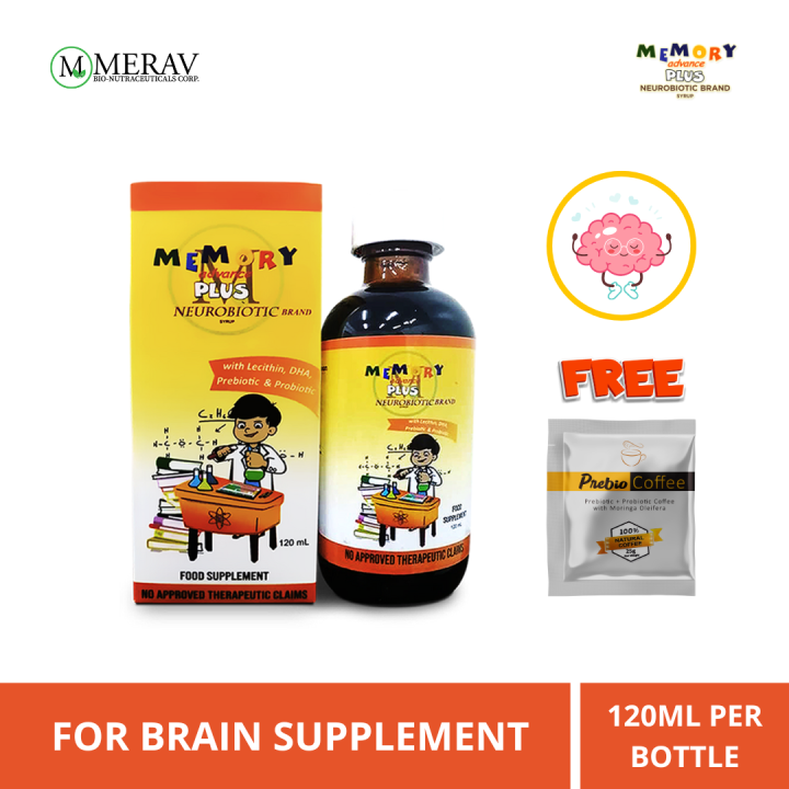 Memory Advance Plus Neurobiotic Brand Syrup For Kids With Free 1 Sachet ...