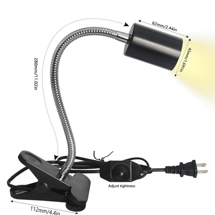 Bendable Light Clip for Reptiles Light Bulb (E27) | Lazada