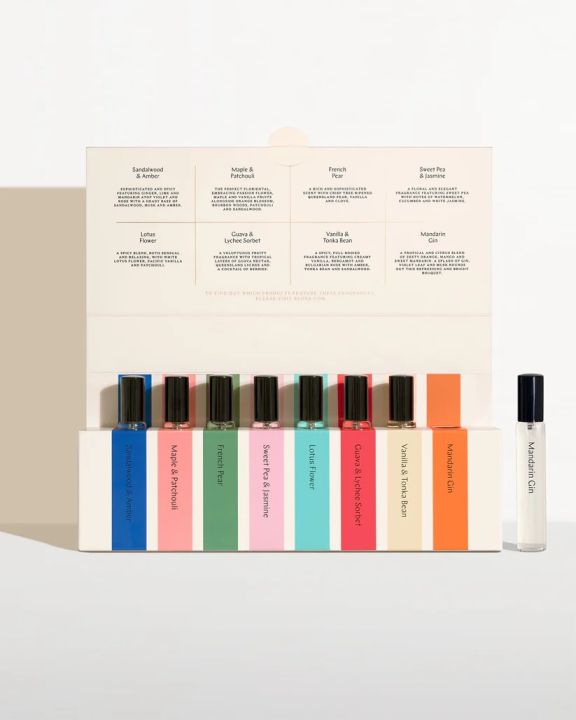 ECOYA Fragrance Discovery Set - Mini Room Sprays 8 x 20ml | Lazada ...