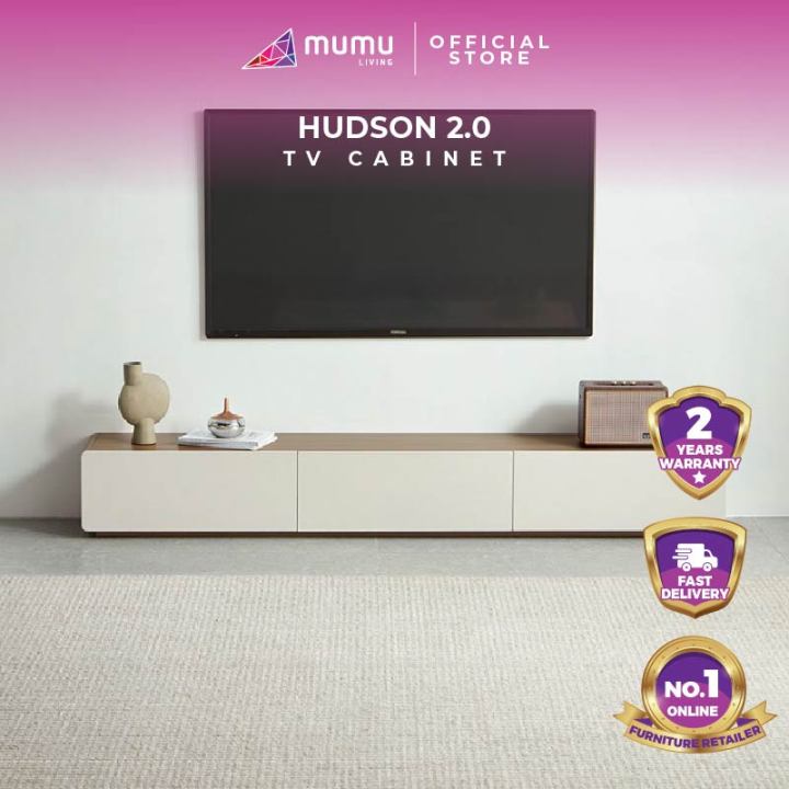[MUMU Living] Hudson 2.0 TV Cabinet | Lazada