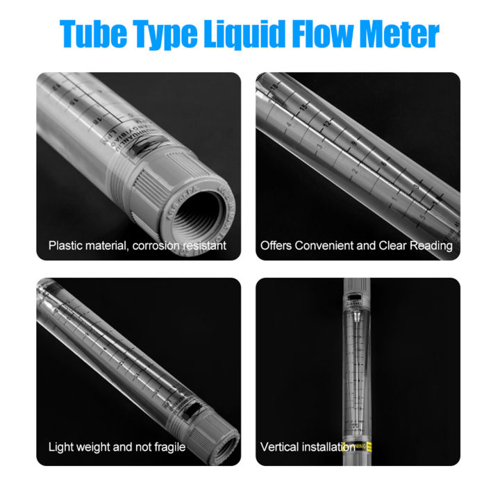Walfront Meter Liquid Rotameter Tube Meter for Gas Liquid Pipeline ...