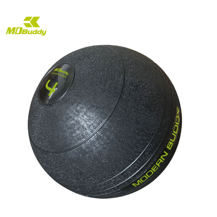 MDBuddy Heavy Duty PVC Slam Ball – Weighted Exercise Ball (2kg–10kg ...