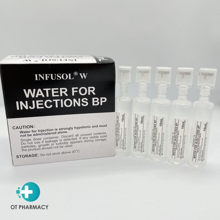 Infusol Water For Injection 10ml/Ampoules | Lazada