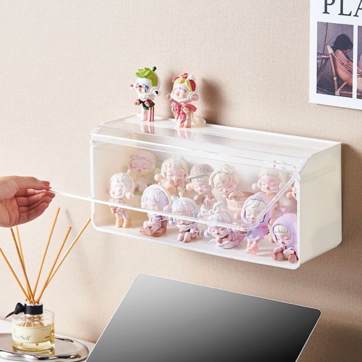 HJMG Transparent Figures Display Rack Wall Mounted Hand-made Storage ...