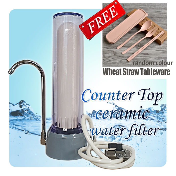 Ceramic Water Filter #Counter Top #Desk top water filter | Lazada