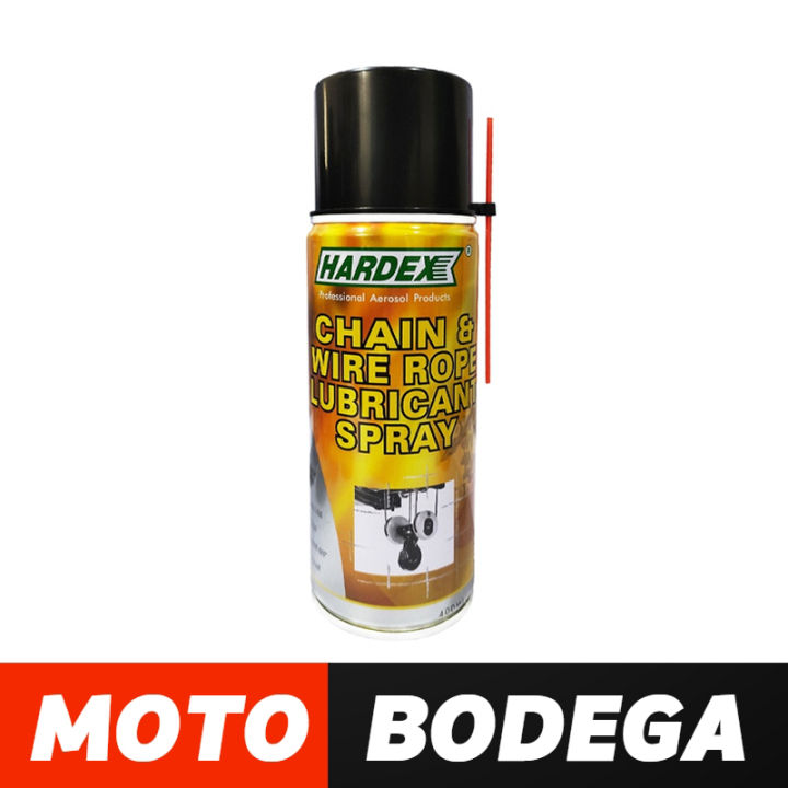 HARDEX CHAIN AND WIRE ROPE LUBRICANT SPRAY 400ml | Lazada PH