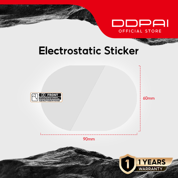 DDPAI Electrostatic Sticker Dash Cam Accessories Windscreen Tape ...