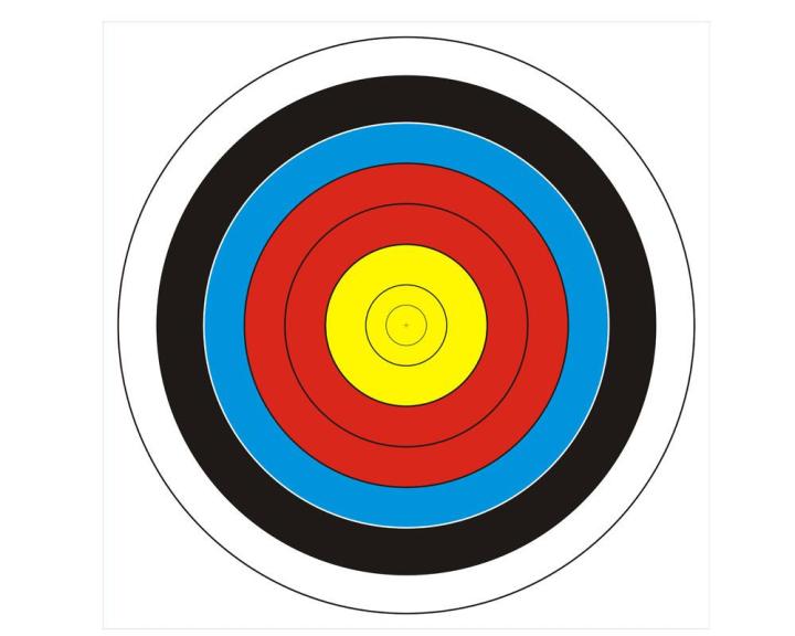 Archery Paper Target Face Target Paper 122cm x 122cm Set of 10 | Lazada PH