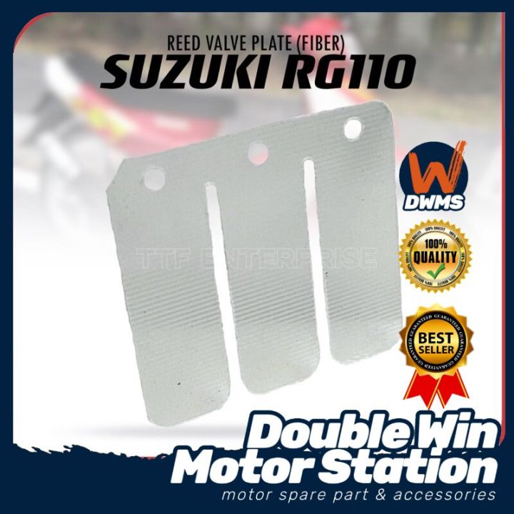 SUZUKI RG110 REED VALVE PLATE (FIBER) | Lazada