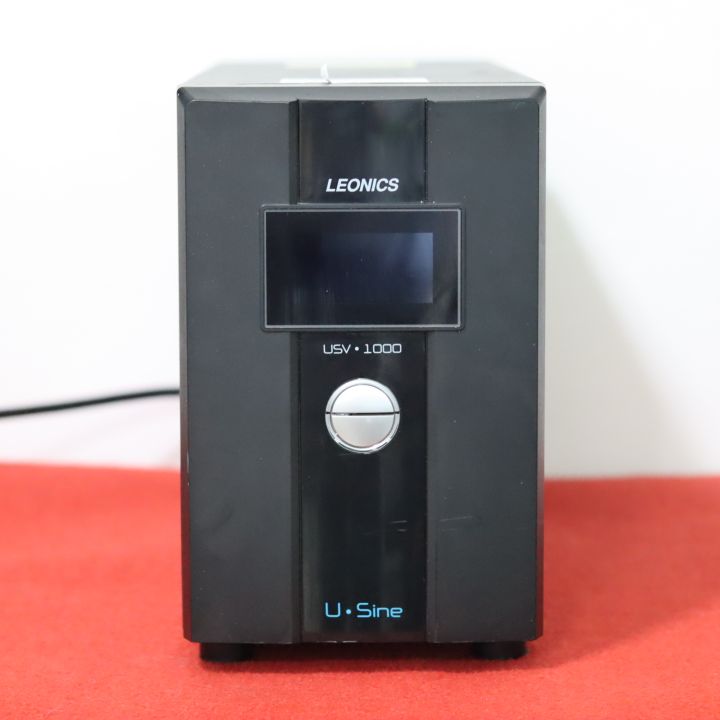 เครื่องสำรองไฟ LEONICS UPS รุ่น USV-1000 1000va/600w เครื่องพร้อม ...
