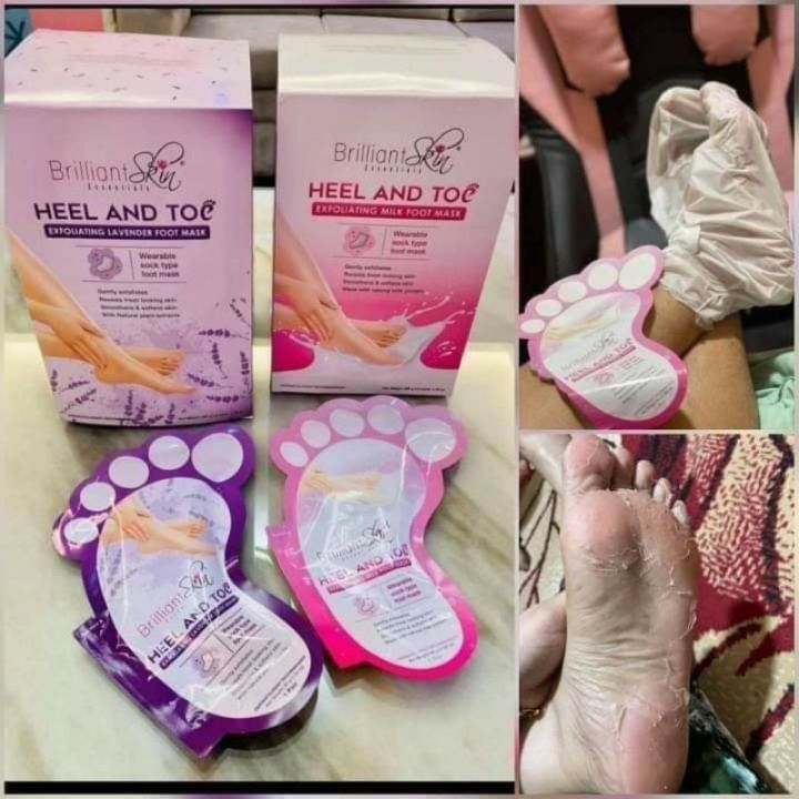 Brilliant Heel And Toe Exfoliating Mask Original | Lazada