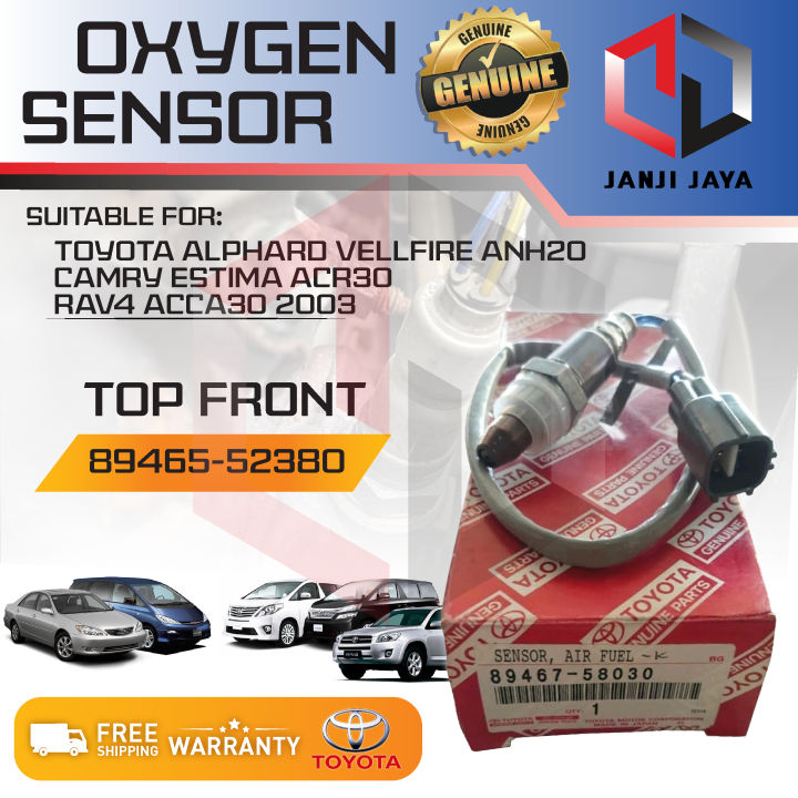 OXYGEN SENSOR TOYOTA ALPHARD VELLFIRE ANH20 CAMRY ESTIMA ACR30 RAV4 ...