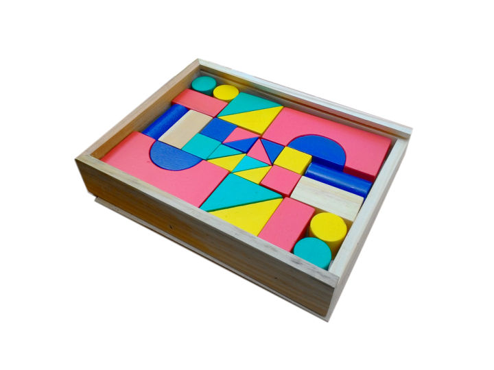 Mainan Anak - Balok Kayu 26S | Lazada Indonesia