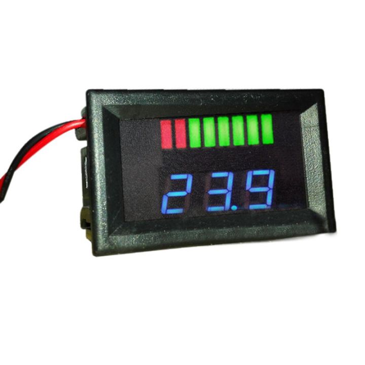 12V ACID Lead Battery Capacity Indicator Charge Level LED Tester Blue ...