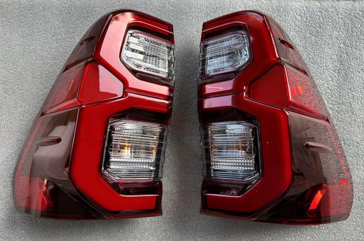 Hilux J E G V Conquest 2021 to 2025 Tail Light Assembly / Rear Bumper ...