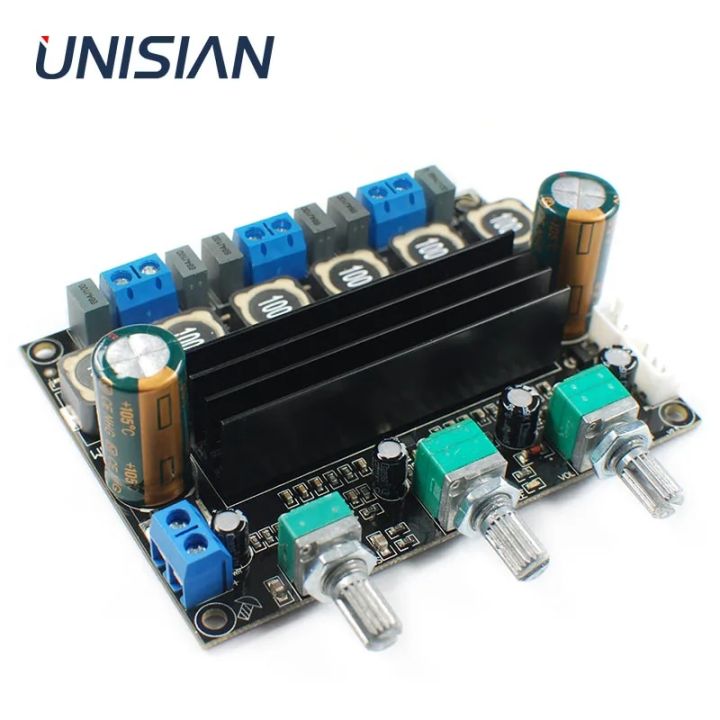 【Clearance】 Unisian Tpa3116 2.1 Amplifier Board Hifi High-Power Tpa 3116 Digital Three Channels ...