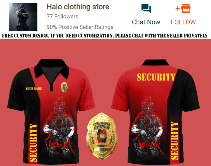 2025-2026 RED BLACK TACTICAL SECURITY OFFICER AND SECURITY GUARD FULL ...