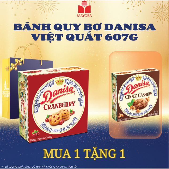 Bánh Quy Bơ Danisa Việt Quất Hộp 607G | Lazada.vn