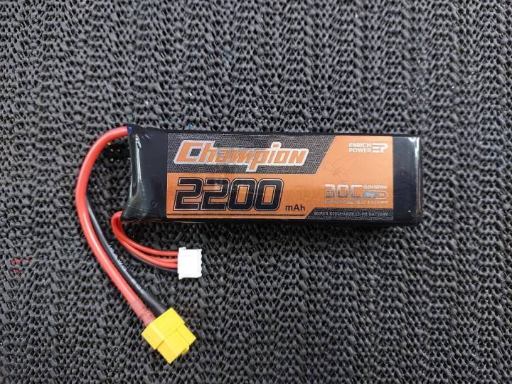 EP ENRICH POWER 11.1V 2200mAh 30C 3S Lipo Battery XT60 Plug Champion | Lazada.co.th