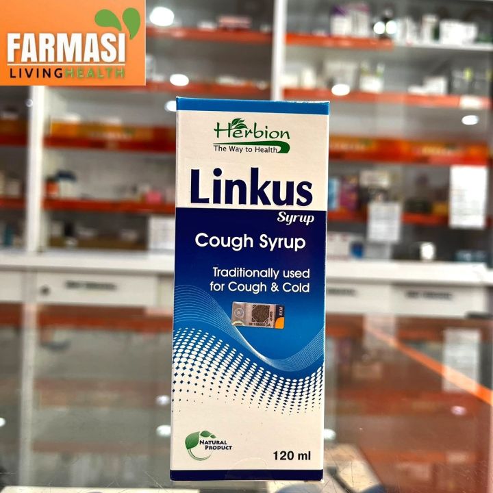 HERBION LINKUS COUGH SYRUP 120ML | Lazada