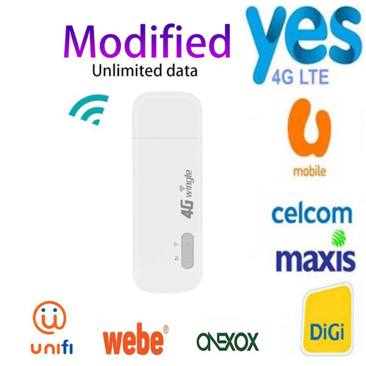 Modified Router 4G/LET Portable Mifi unlimited data hotspot wireless ...